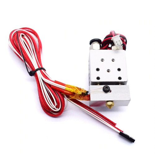 2 v 1 Dvojni Cyclops HotEnd Bowden 1.75mm 0.4mm