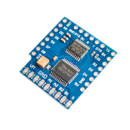 D1 MINI MOTOR Shield za ESP D1 Mini – Shield za dva motorja in I2C
